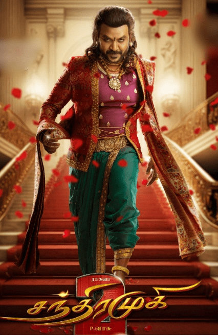 Raghava Lawrence first look as Vettaiyan Raja from Chandramukhi