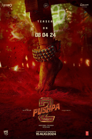 Dance of Devil: New ‘Pushpa 2’ poster amps up curiosity; teaser on Allu ...