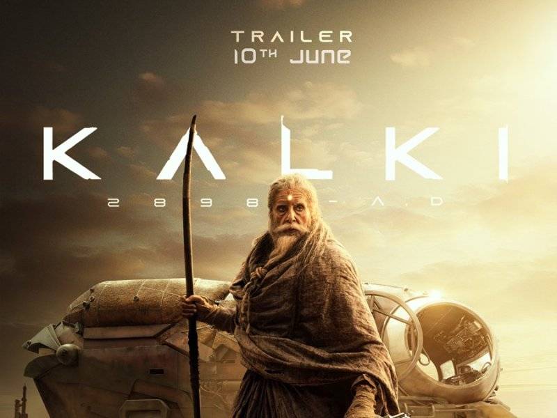 Big B flaunts astra, gem on forehead as Ashwatthama from 'Kalki 2898 AD' - TheBetterAndhra