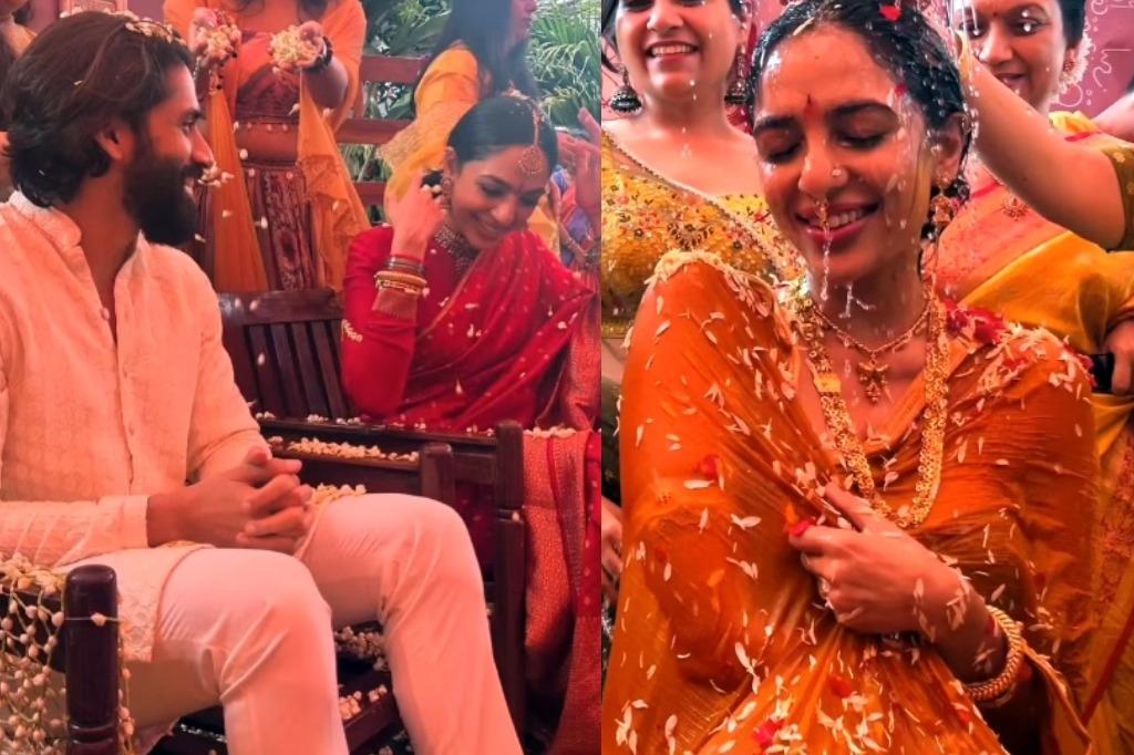 Sobhita Dhulipala’s Pelli Raata ceremony attended by Chaitanya’s family ...