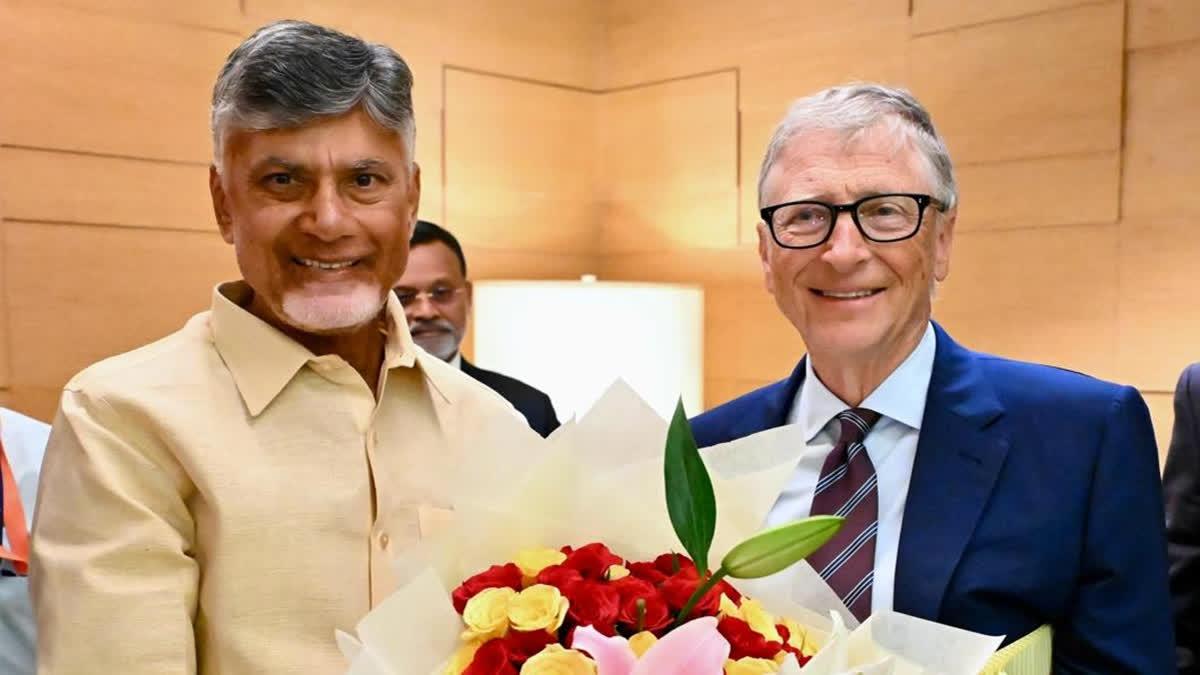 బిల్ గేట్స్ తో ఏపీ సీఎం భేటీ..! - TheBetterAndhra