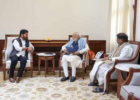 Telangana CM meets PM, extends invitation for Global Summit ...