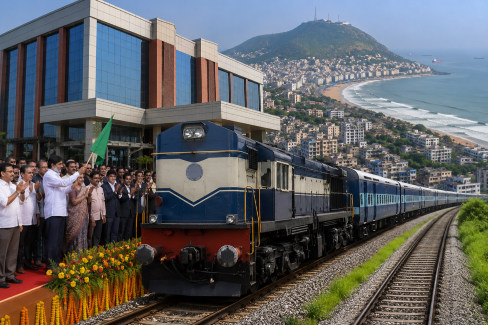 South Coast Railway Zone Begins Operations in Vizag